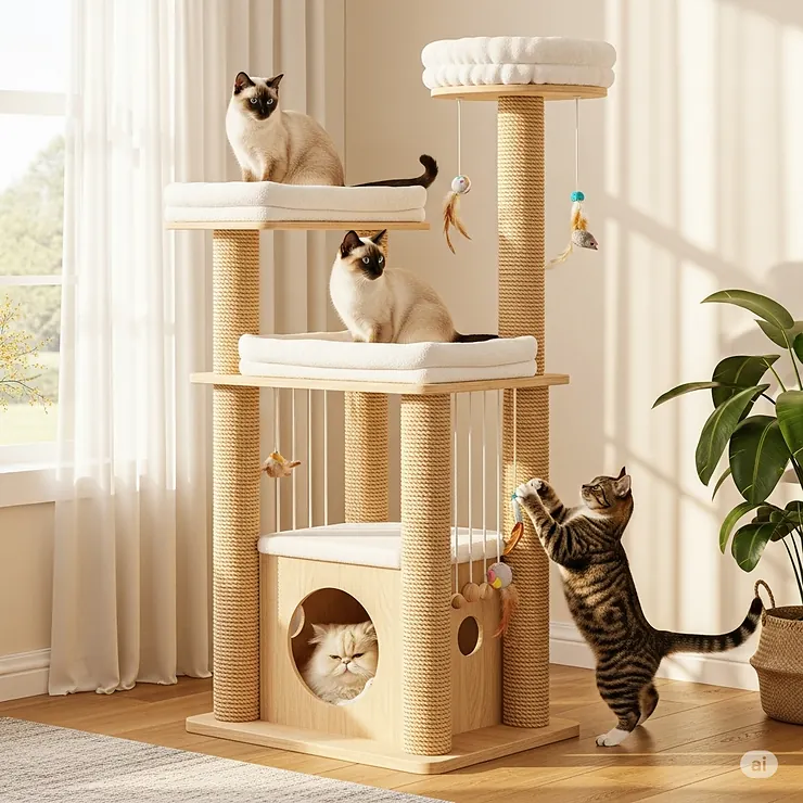 3 Tier Cat Tower: 7 Best Models That Transform Your Cat's Life in 2025 ...