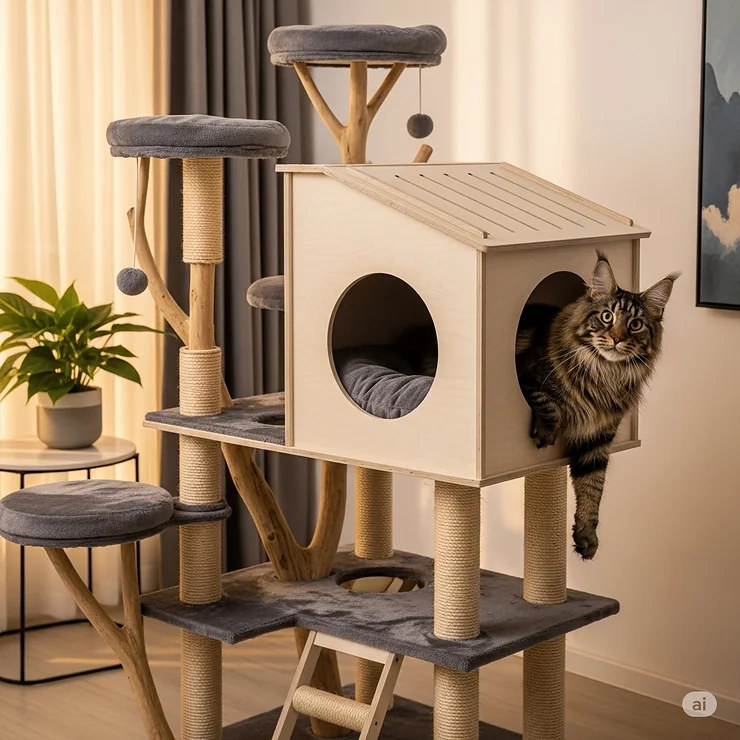 7 Best Cat Tree for Big Cats That Actually Support 20+ Pound Felines in ...