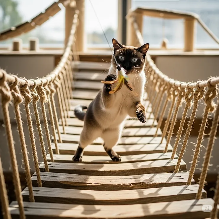 7 Best Rope Cat Bridge Options That Transform Your Home Into Feline ...