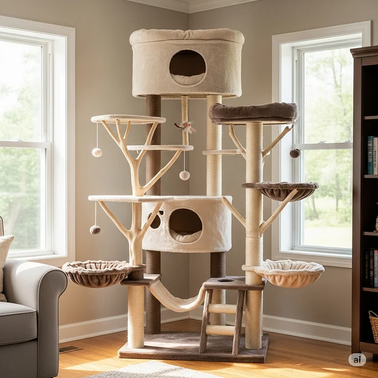 7 Best Big Cat Tree Options for Large Cats: Ultimate 6-Foot Guide 2025 ...