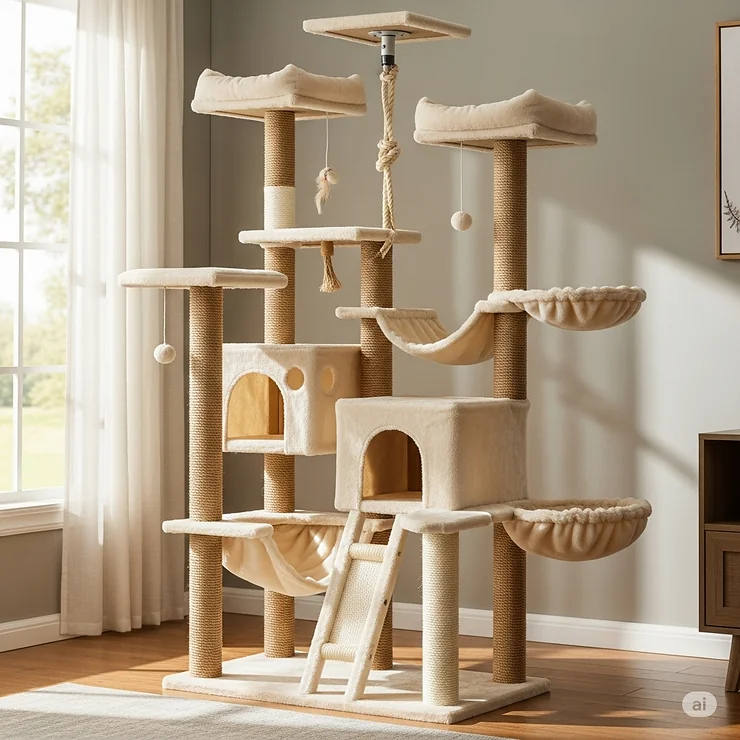7 Best Heavy Duty Cat Tree for Large Cats: Ultimate Stability Guide ...