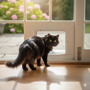 Vertical vs Horizontal Window Cat Doors: 7 Top Picks 2025 - CatGear360 ...